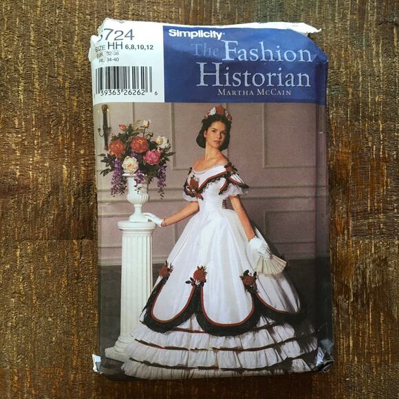 Simplicity | Office | Simplicity Sewing Pattern 5724 Fashion Historian ...